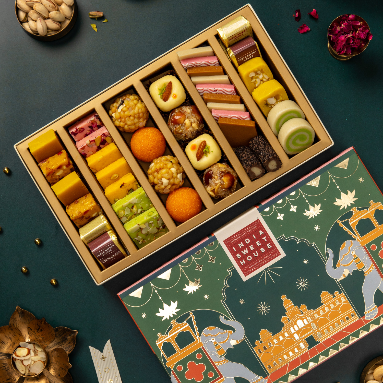 Vajra -Assorted Ghee & Dryfruit Sweets - 1Kg