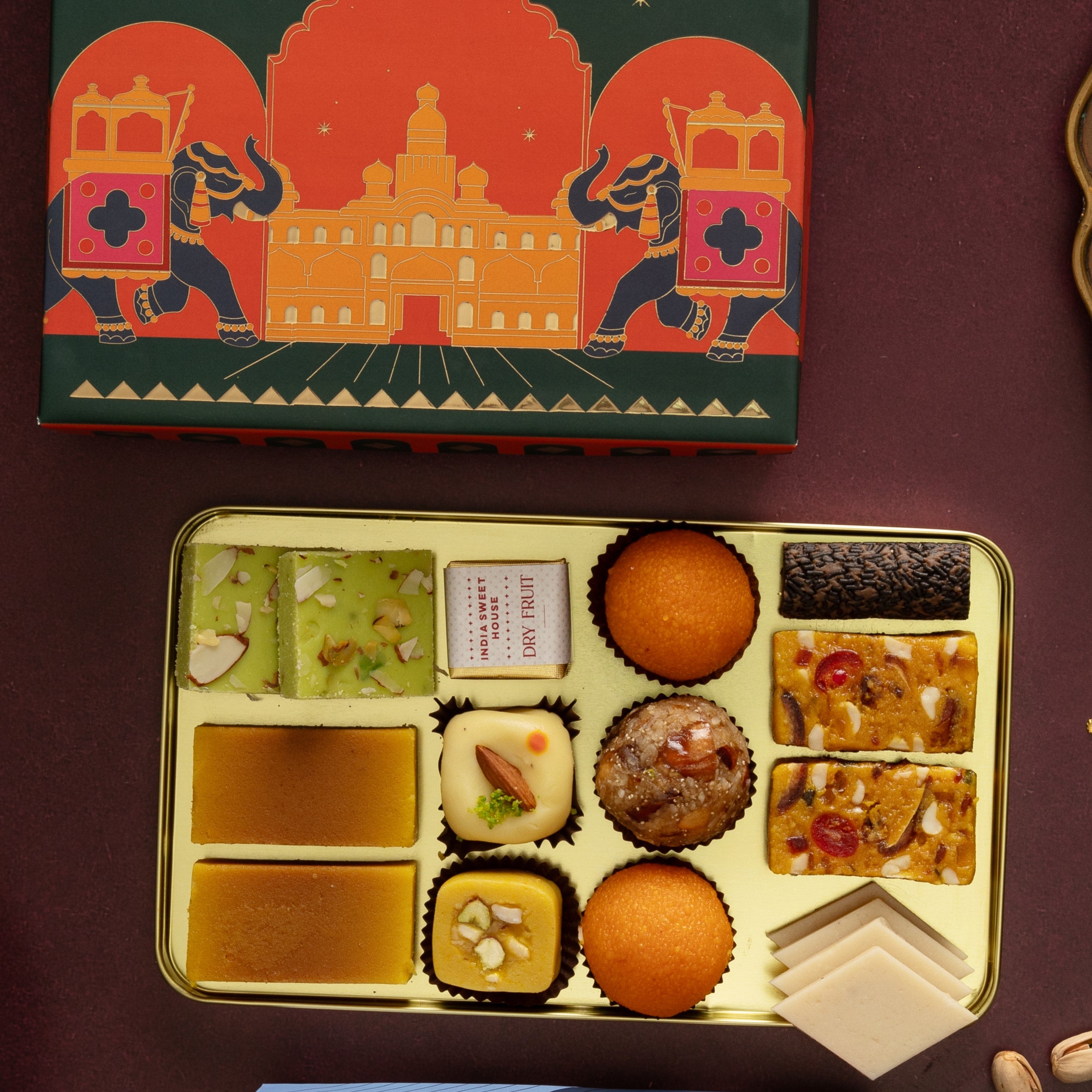 Vajra -Assorted Ghee & Dryfruit Sweets - 500g